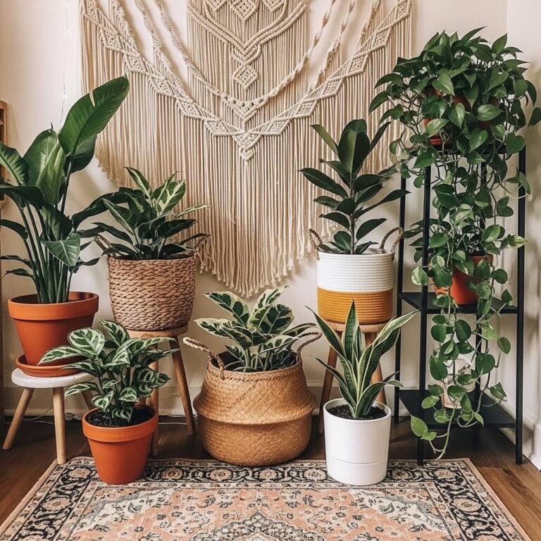 17 Indoor Plant Styling Ideas to Create a Pinterest-Worthy Green Corner ...